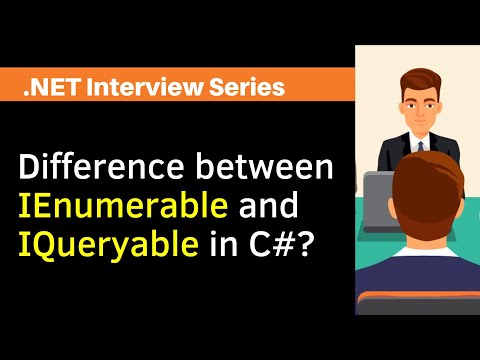 What is the difference between IEnumerable and IQueryable in C#?