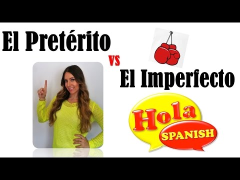 Pretérito vs imperfecto - pasado simple vs pretérito indefinido | HOLA SPANISH | BRENDA ROMANIELLO