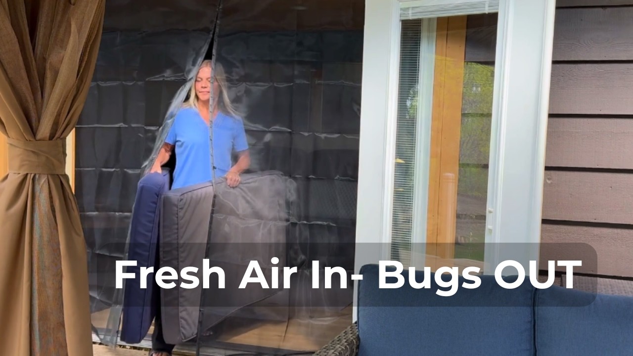 I Finally Stopped Playing Doorman for My Dogs — LONGEAS Magnetic Screen Door Product Experience