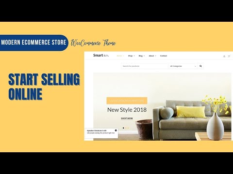 Modern Design eCommerce Website | Full Featured WooCommerce Theme | Smartbuy WordPress Theme