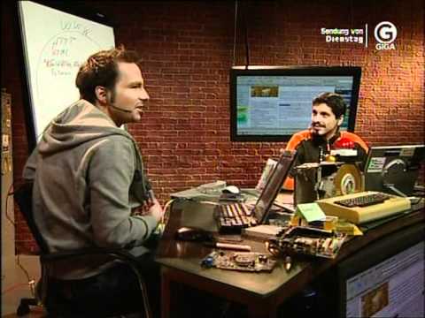 GigaTV 17.12.2005 Giga Green Tech Marko erklärt das Internet