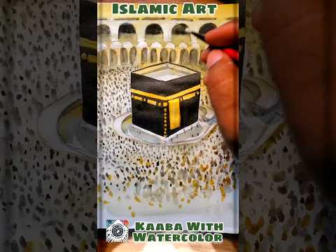 KAABA #art #viral #trending #drawing #tiktok #kaaba #allah #makkah #islamart #shortsdrawing #shorts