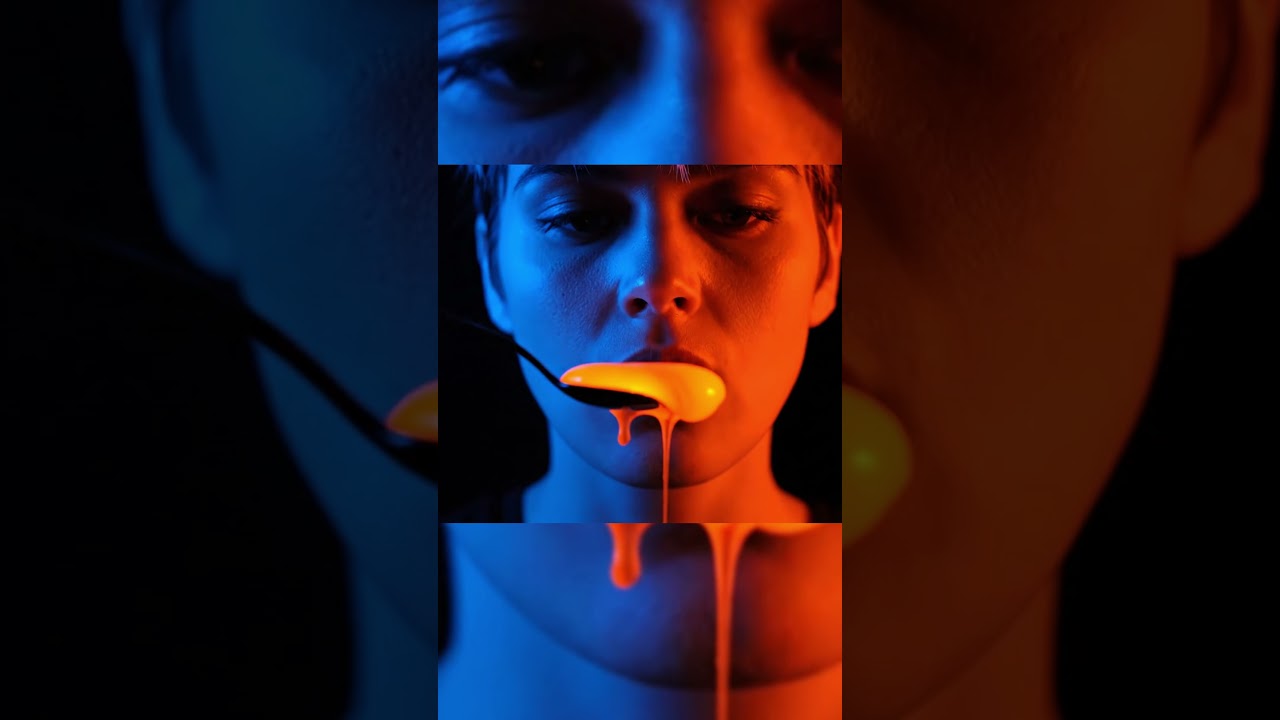 Insane Lava Mukbang  | Extreme ASMR Satisfying Sounds  #veo3 #asmr #satisfying #relaxing