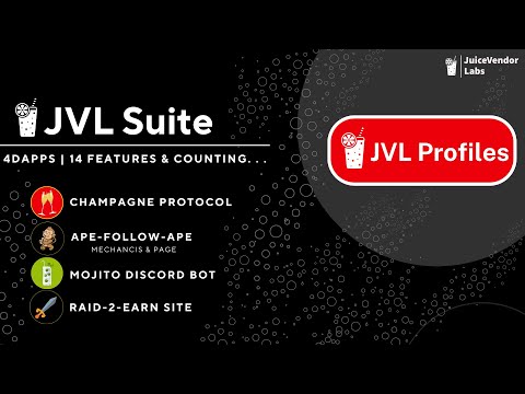 JVL Suite : Quick Demo of 3 dApps