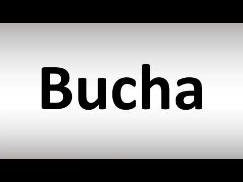 How to Pronounce Bucha