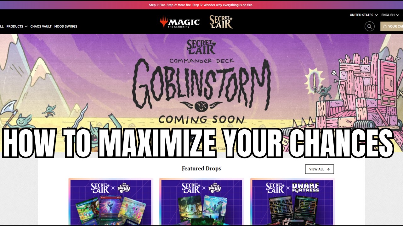 Maximize Your Chance To Get The Goblin Storm Secret Lair