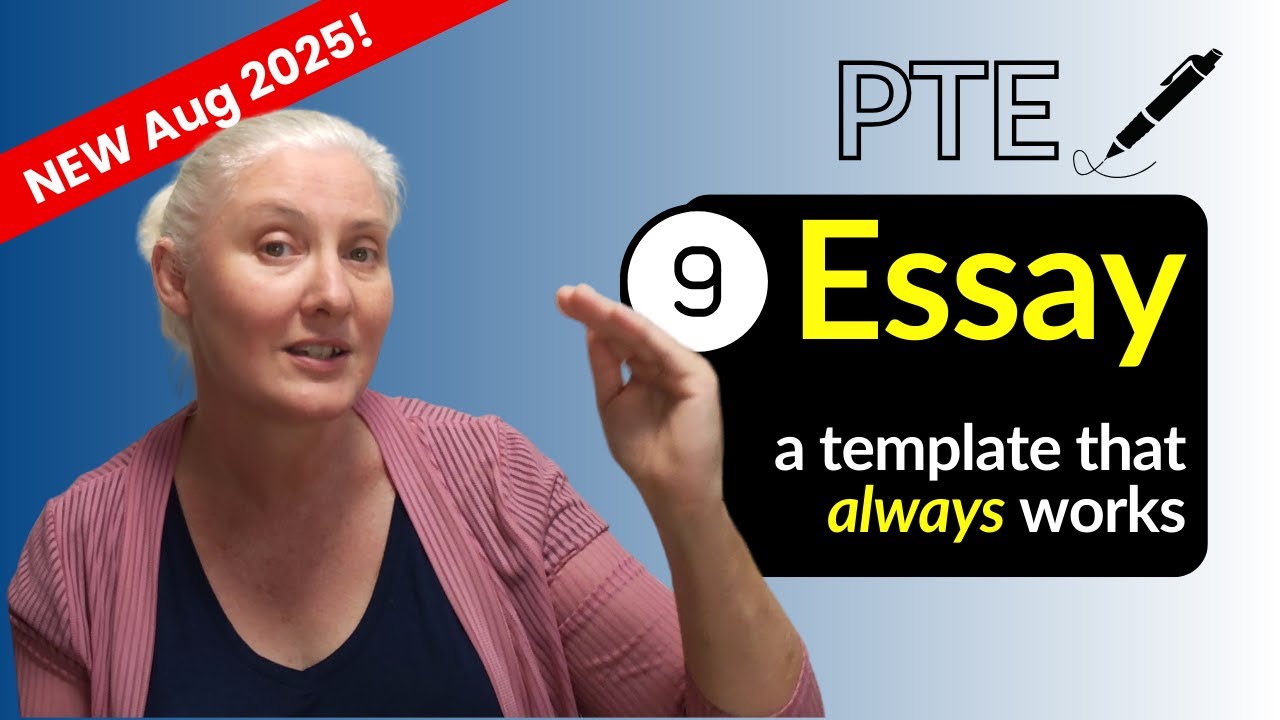 PTE Essay | A Template that Always Works