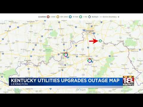 Kentucky Utilities Upgrades Outage Map