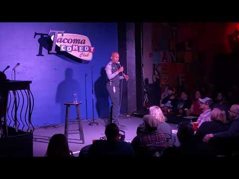 Birungi comedian at Tacoma Comedy Club