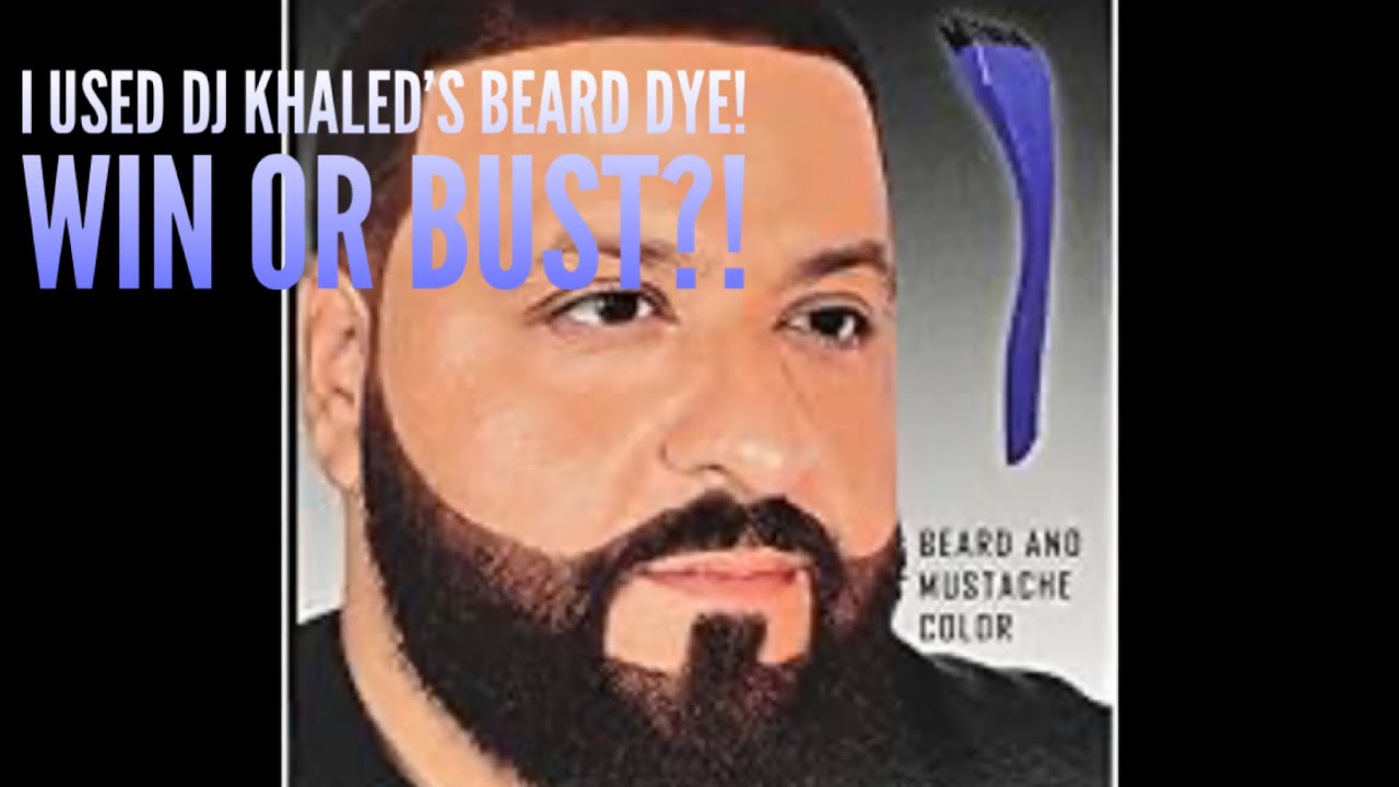 I tried @DJKhaledOfficial Rewind It Beard Dye! Results SHOCKED ME!