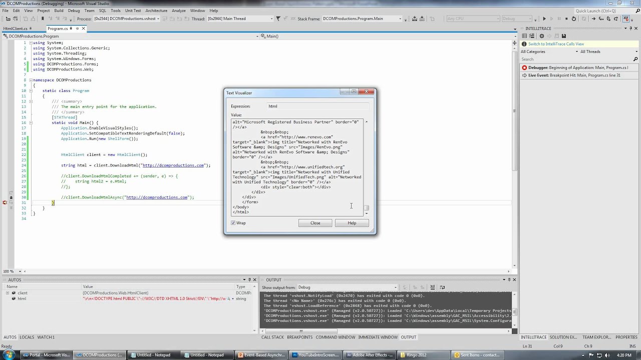 How to implement the Event Based Asynchronous Pattern in C#