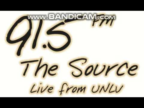KUNV "91.5 The Source" Station ID February 8, 2018 6:01pm