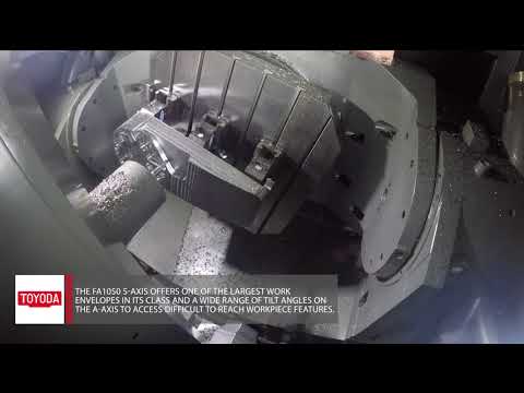 IMTS 2016 JTEKT FA1050S 5-AXIS Horizontal Machining Center