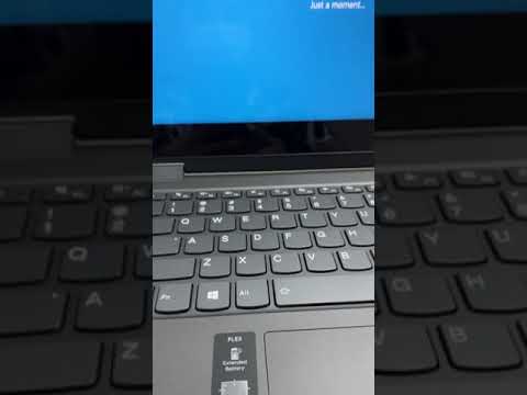 Testing windows 2020 /01/08 Lenovo idea pad flex touch screen 360 😍