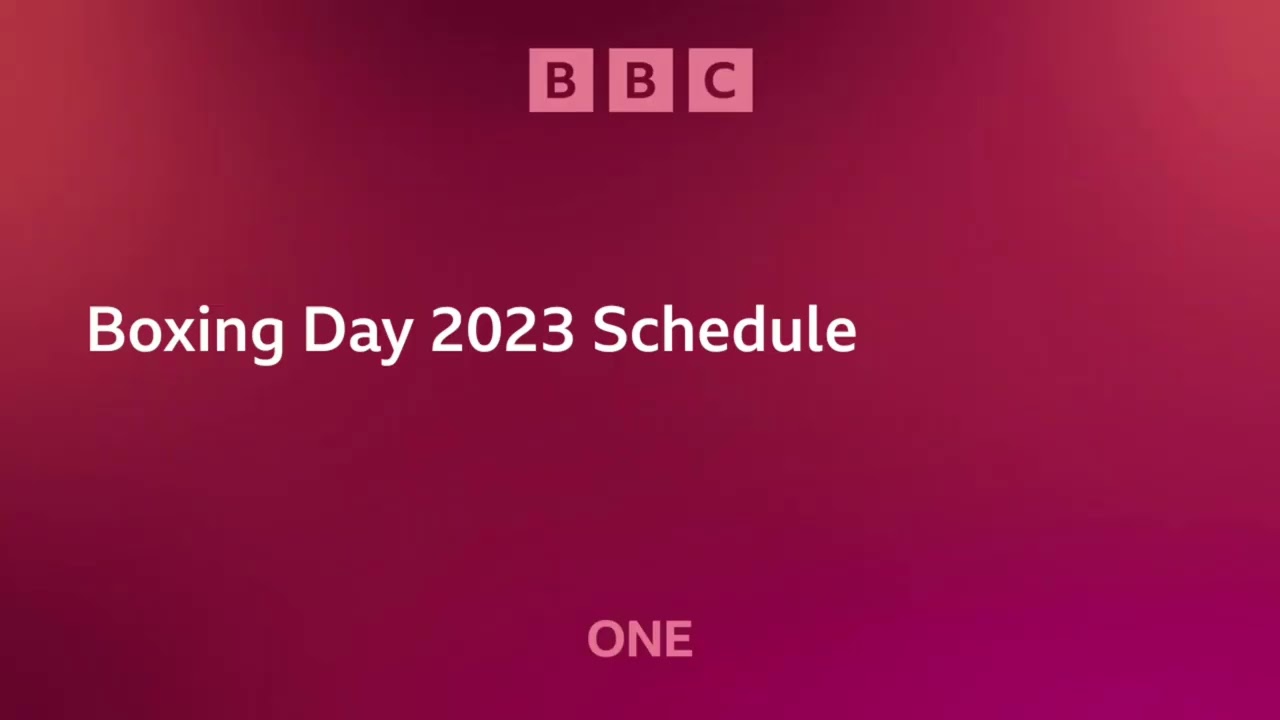 BBC One Christmas And New Year's Schedule For 2023/24 - Danny's Christmas Countdown 2023