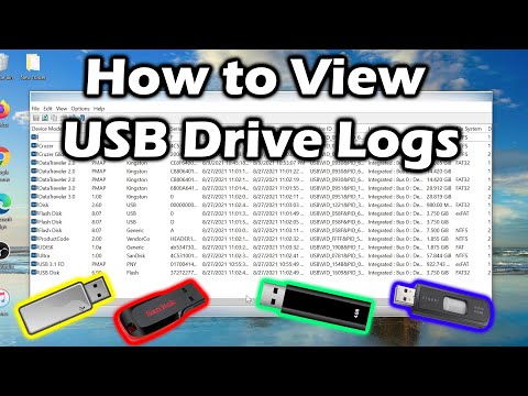 How to View USB Drive Logs