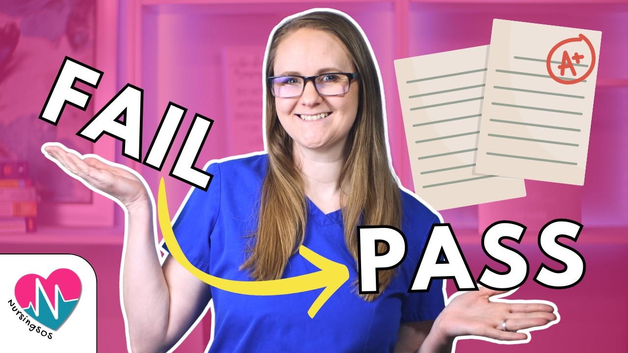 5 Reasons Nursing Students Fail Exams (DON'T DO THIS!)