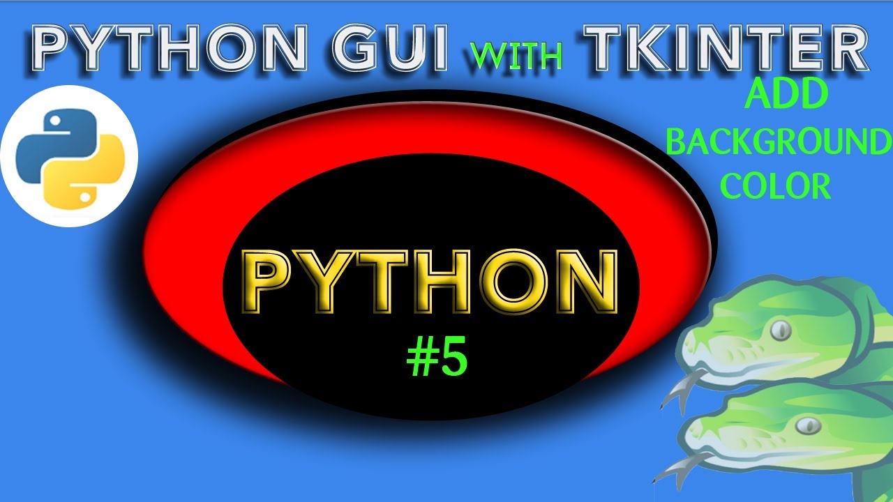 python with tkinter how to add a background color to python