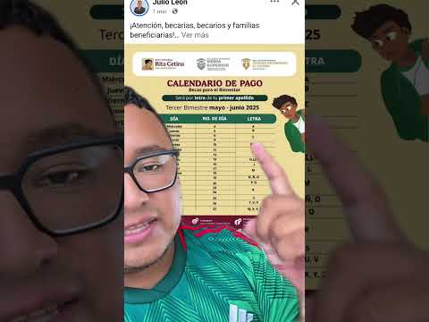 OFFICIAL Benito Juárez Scholarship Payment Schedule June 2025