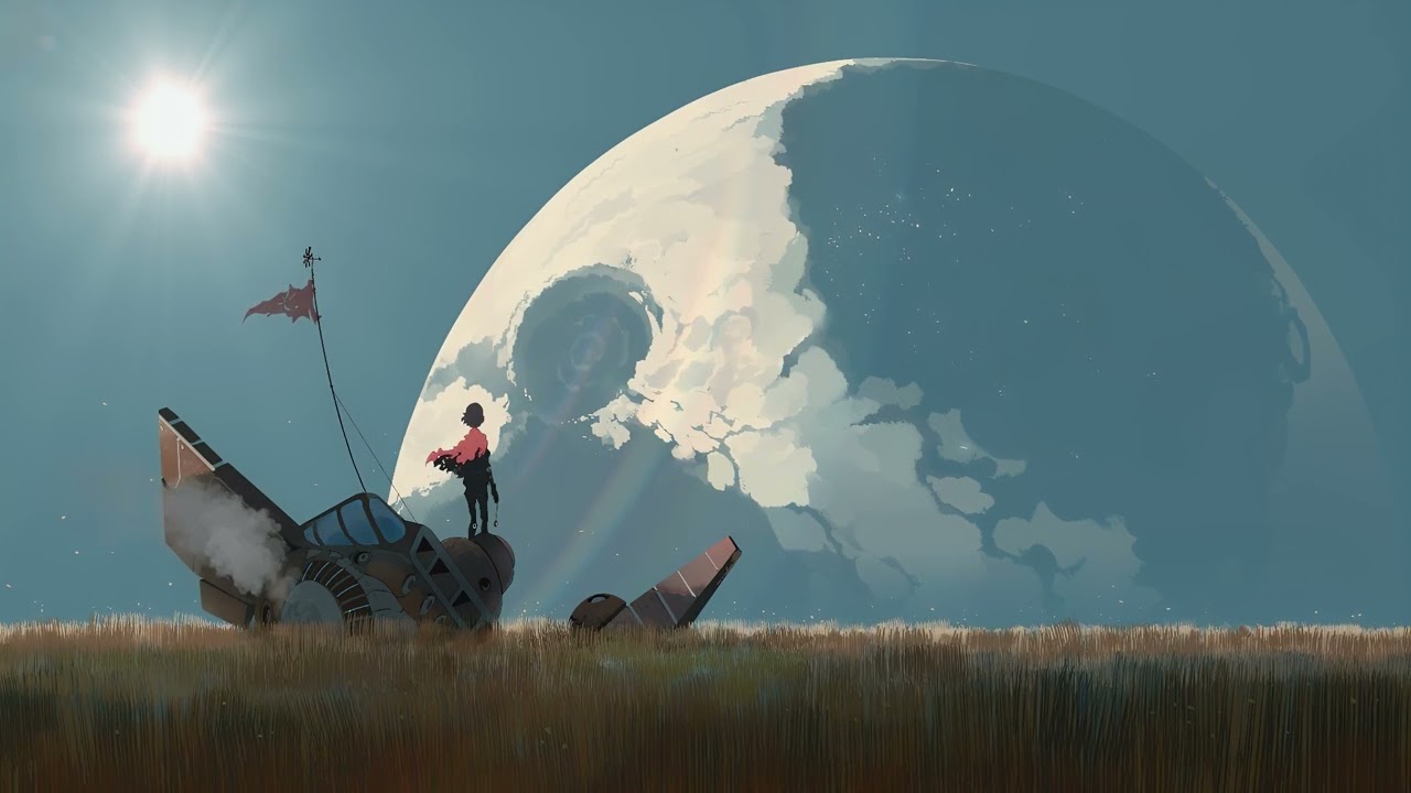 lively wallpapers stranded in space 4k