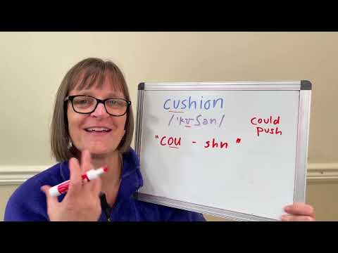 How to Pronounce Cushion