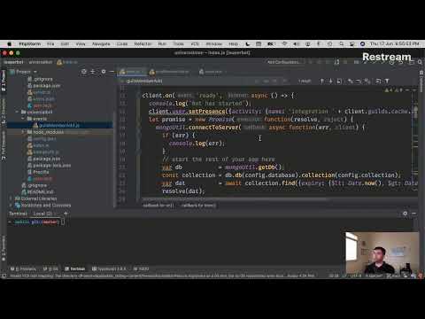 8 Hour Coding Livestream - WordPress and Discord Integration and Discord bot for user management
