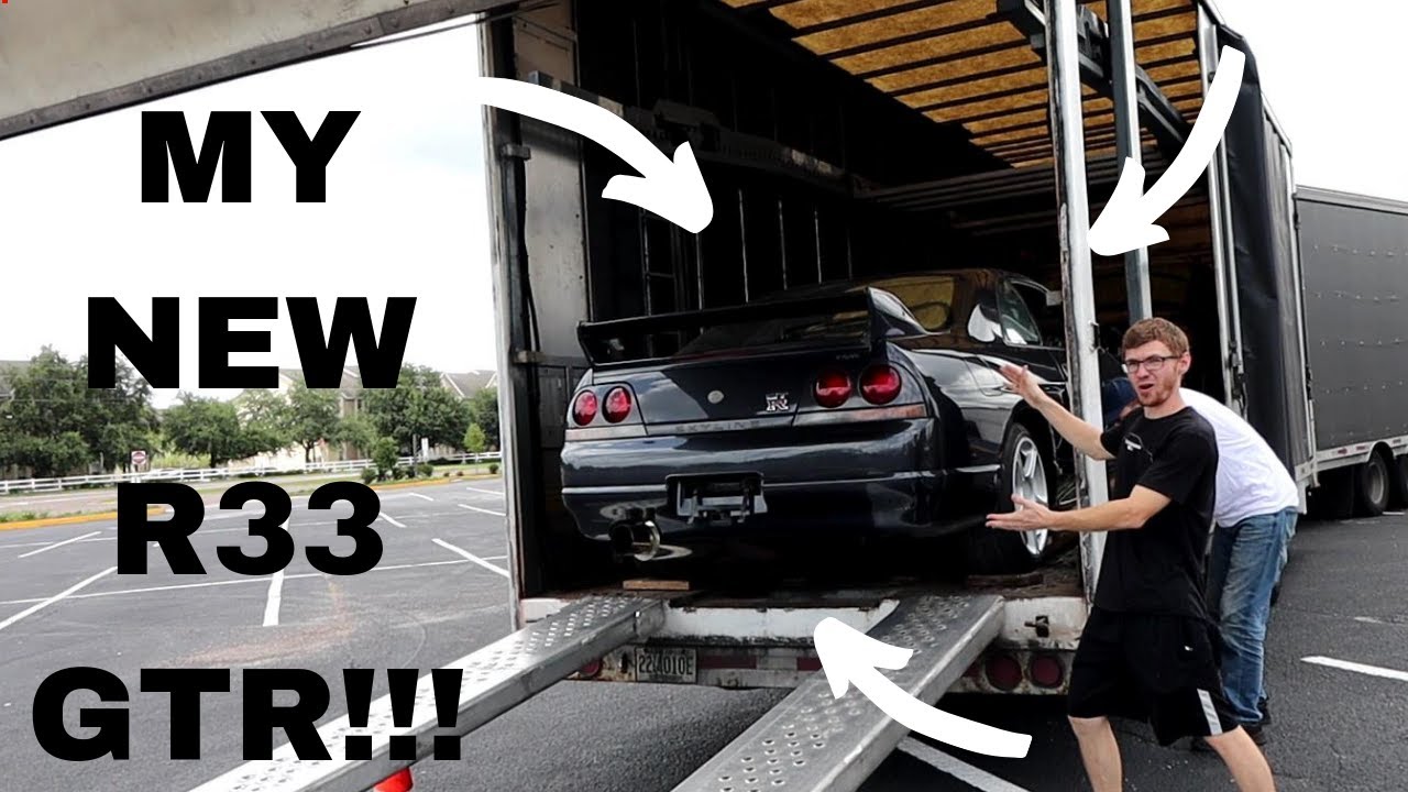 TAKING DELIVERY OF MY DREAM CAR!!! -1995 SKYLINE R33 GTR Vspec IN THE U.S.A. RARE! New build!