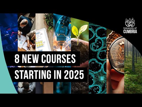 8 New Courses Starting in 2025 | University of Cumbria
