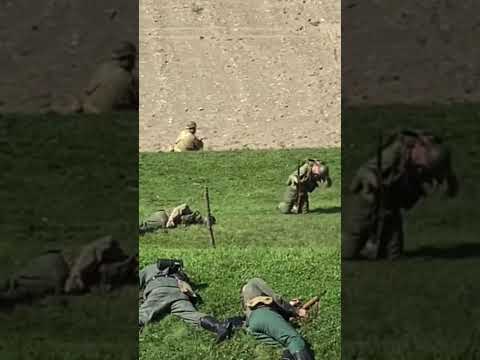 WW D Day Soldier Shot by Germans and One Injured at Reenactment Conneaut Ohio