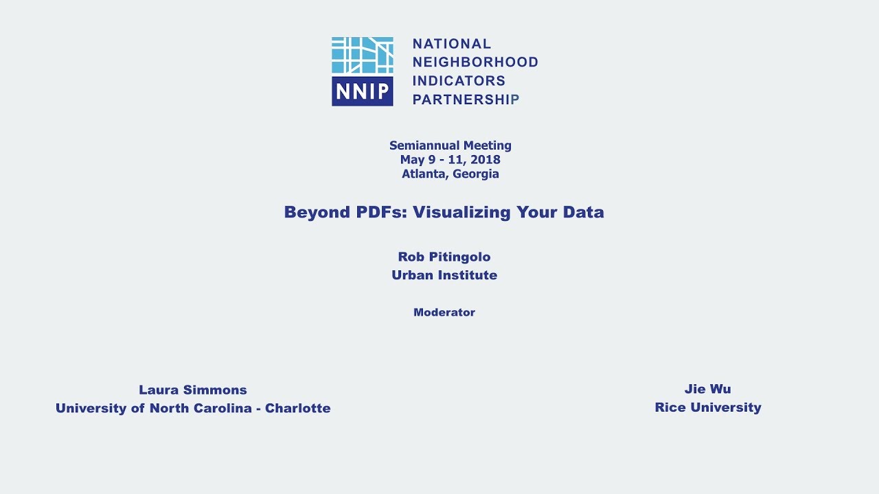 Beyond PDFs: Visualizing your Data