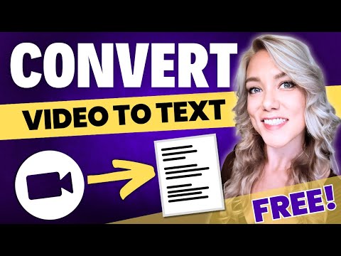 Convert Video to Text for FREE with AI (Super Fast & No Sign-Ups!)