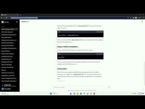 pip install github requirements txt
