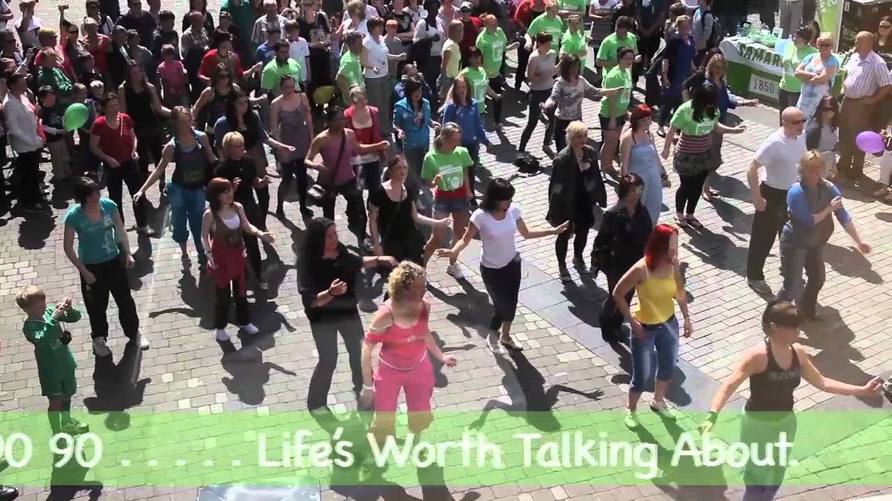 Galway Samaritans Flash Mob July 2011