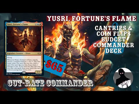 Cut-Rate Commander - Yusri, Fortune's Flame | Cantrips & Coin Flips ...