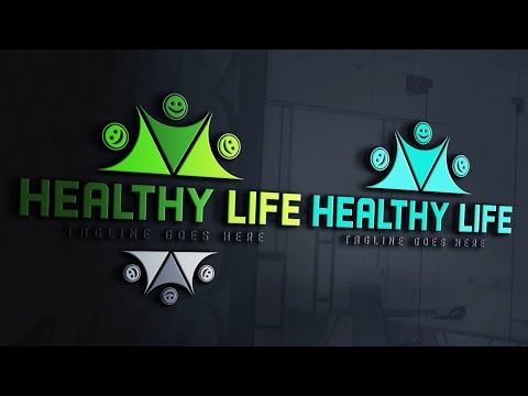 HEALTHCARE LOGO IN ILLUSTRATOR | MEDICAL LOGO IN ILLUSTRATOR