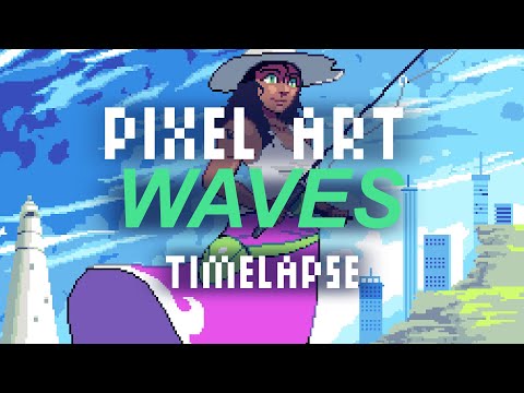 Steam Community :: Video :: Waves - Pixel art timelapse