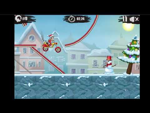 Moto X3M winter level 9 flipless world record (13.80)
