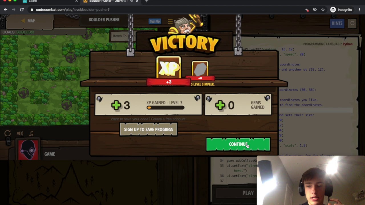 Hour of Code: Code Combat Walkthrough