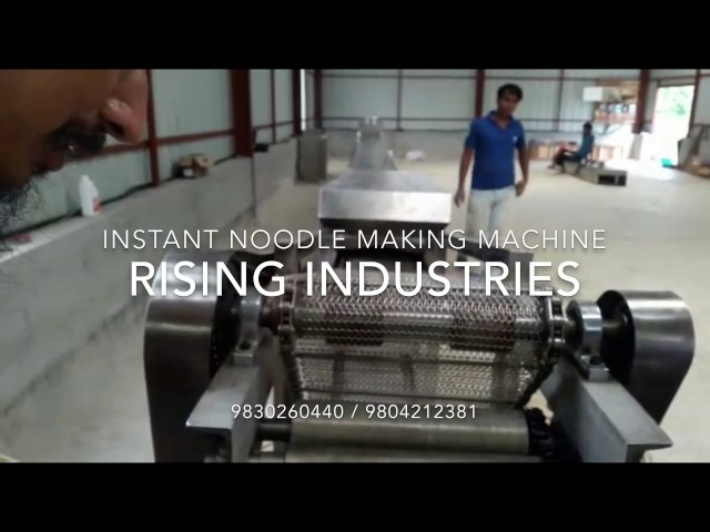 Chowmein Making Machine - Masala Noodle Making Machine Trader ...