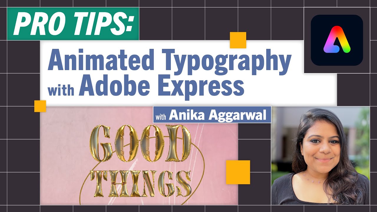 Pro-Tips:  Typographic Posters with Anika Aggarwal