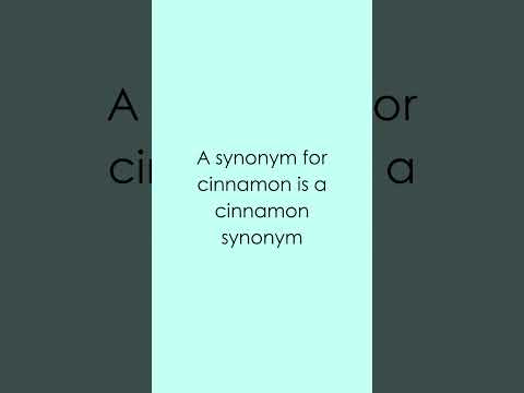 #524 | A synonym for cinnamon is a cinnamon synonym #challenge #tonguetwisterchallenge