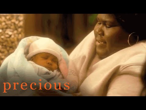 Precious Shows Off Her Baby to Ms. Rain | Precious