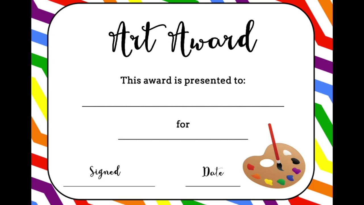 Certificate templates