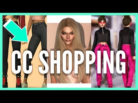 CAS CC School Shopping - The Sims 4 Discover University - Links Included - 200+ Must-Have CC Finds
