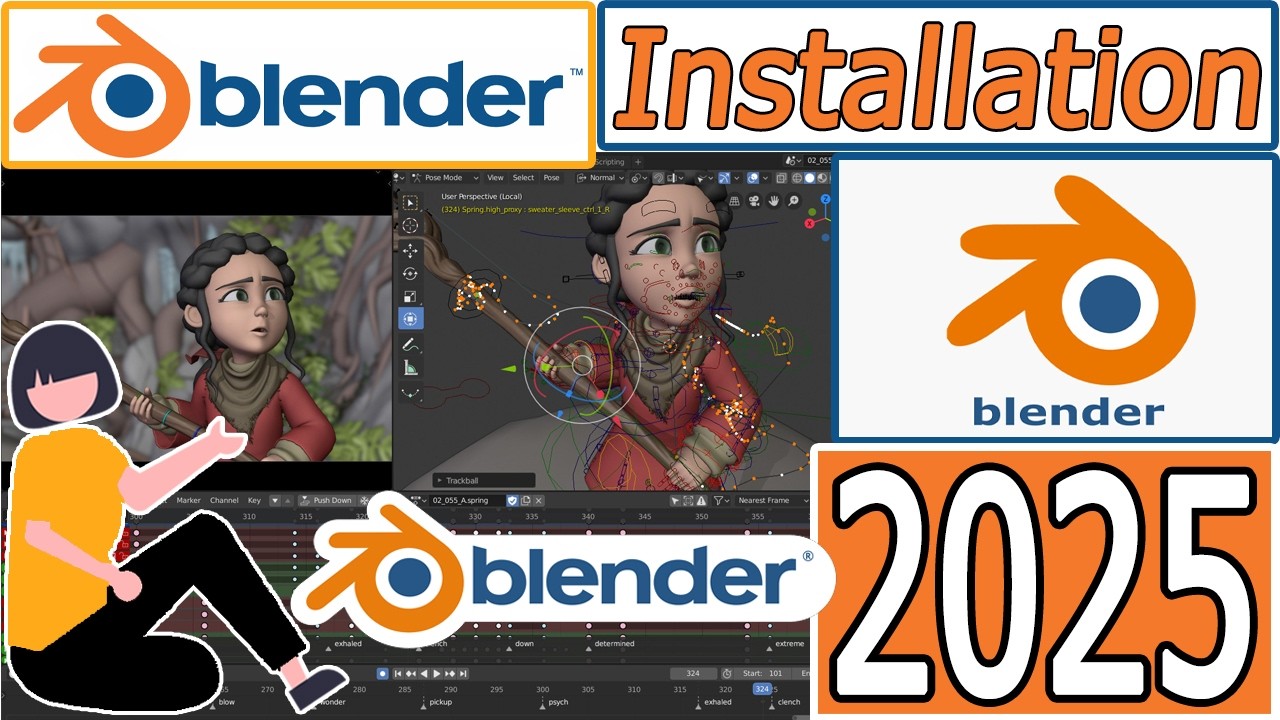 How to Install Blender on Windows 10/11 [ 2025 Update ] 3D computer graphics software tool - Blender