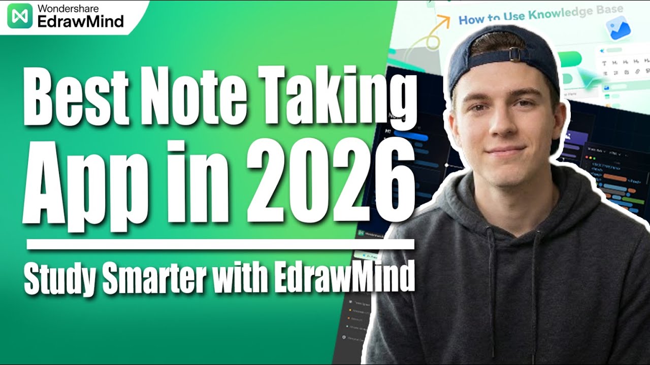 Best Note Taking App for Visual Notes? EdrawMind Tutorial 2026