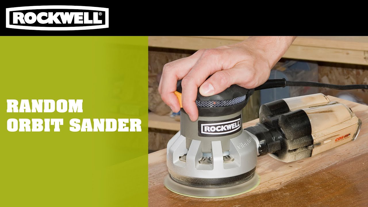 Rockwell vibrafree™ Random Orbit Sander