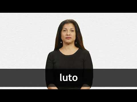 English Translation of “LUTO” | Collins Spanish-English Dictionary
