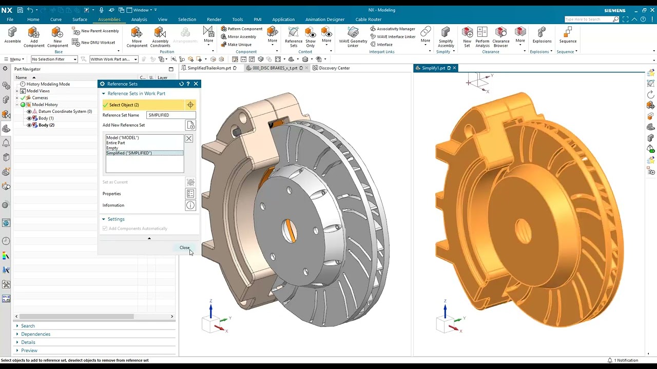 NX2206 Simplify Assembly