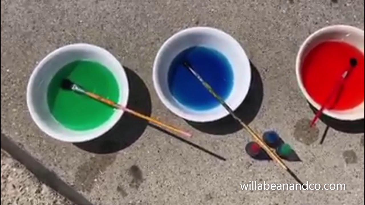 Writing with Water